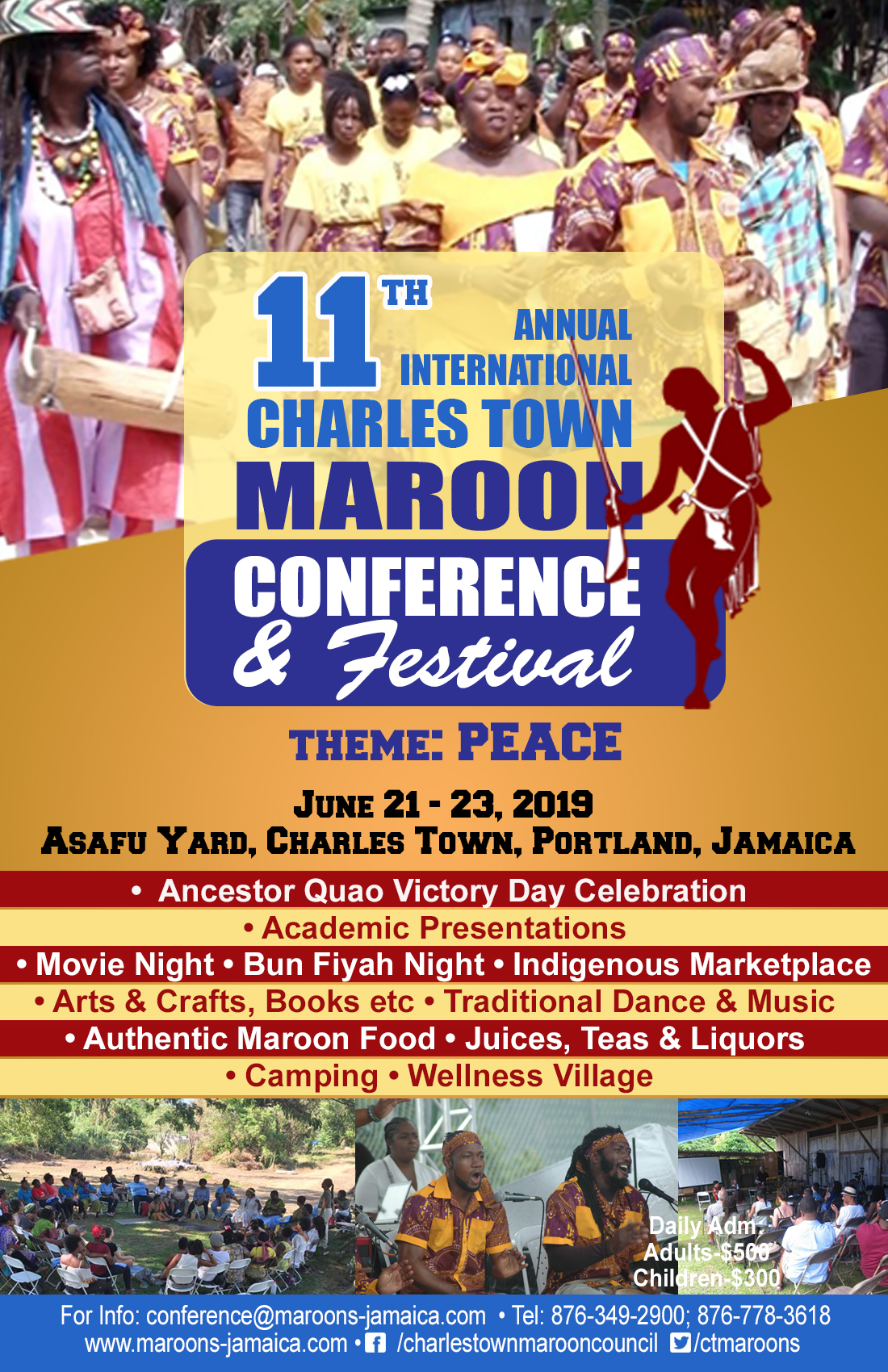 14th Annual International Charles Town Maroon Conference and Festival ...